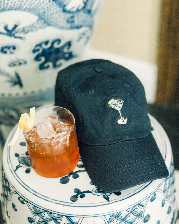 Navy Blue Fall “Dad Hat” – Marinas and Martinis
