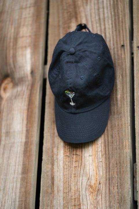 Navy Blue Fall “Dad Hat” – Marinas and Martinis